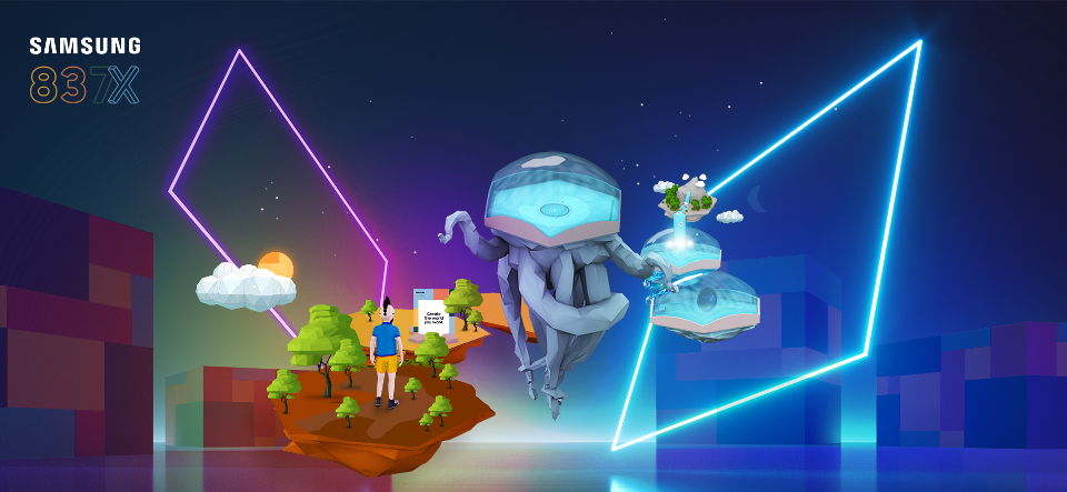 Design Your Own Customized NFT Art Now in Samsung 837X