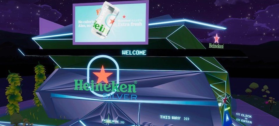 Heineken Drops “Heineken Silver”, NFT Beer in the Metaverse